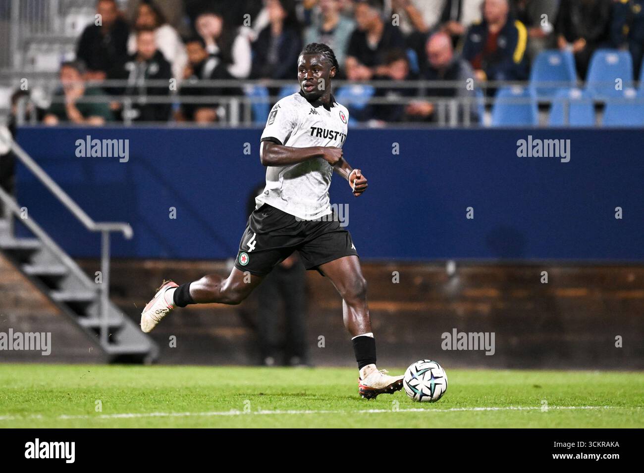 04 Joachim Kayi SANDA (red) during the Ligue 2 BKT match between Pau ...