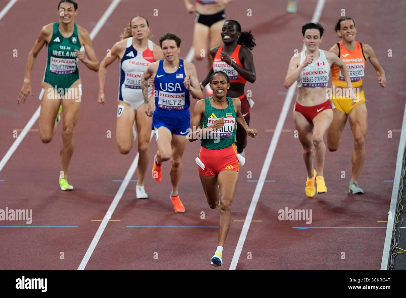 Ethiopia's Freweyni Hailu, United States' Nikki Hiltz, Kenya's Susan ...