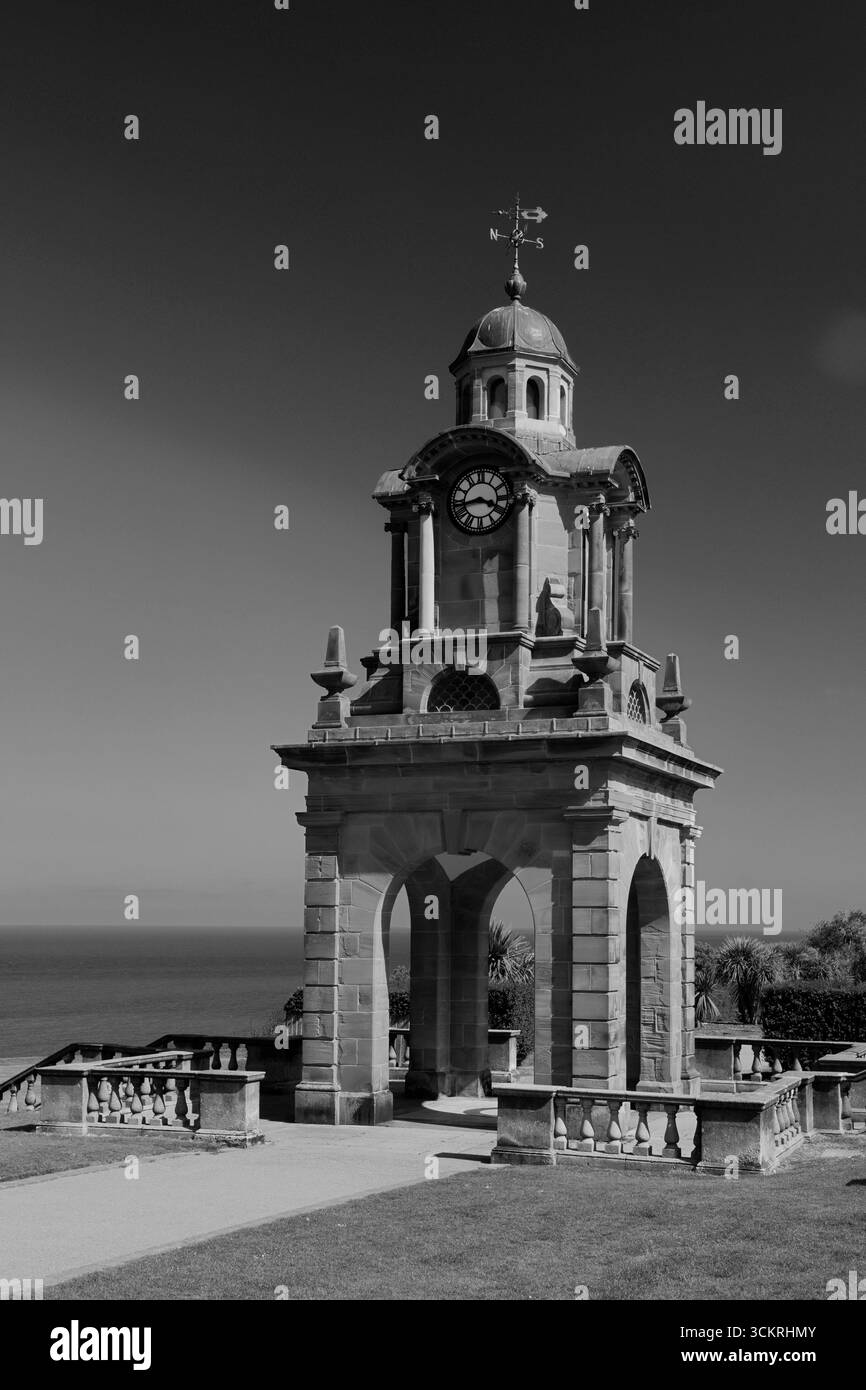 Clock tower resort Black and White Stock Photos & Images - Alamy