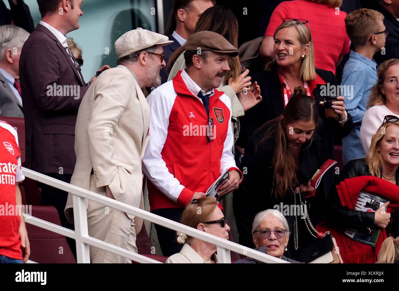 Jason Sudeikis (Ted Lasso) in the stands during the Premier League ...
