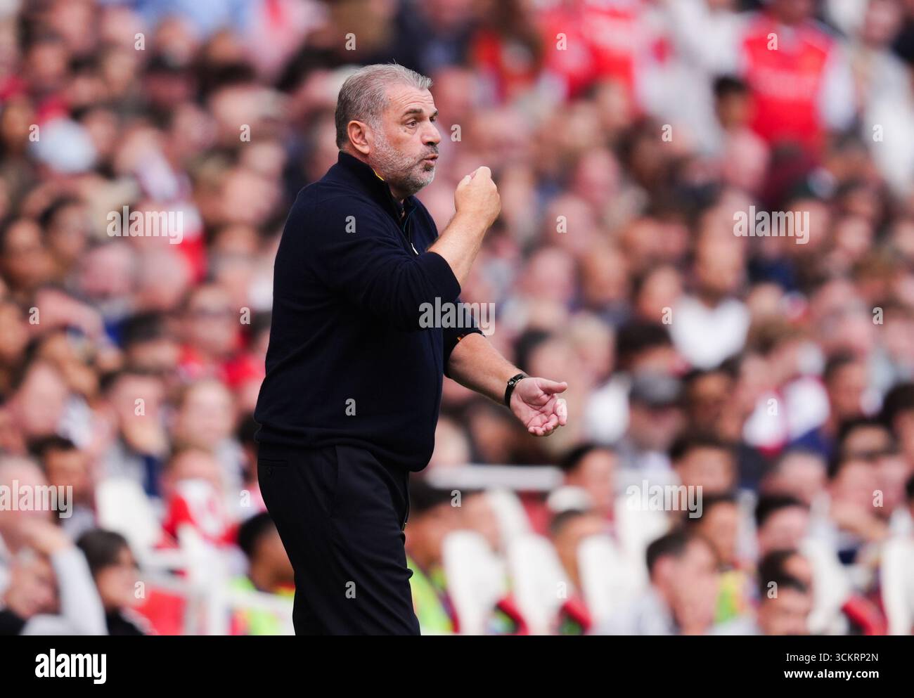 Nottingham Forest head coach Ange Postecoglou during the Premier League ...