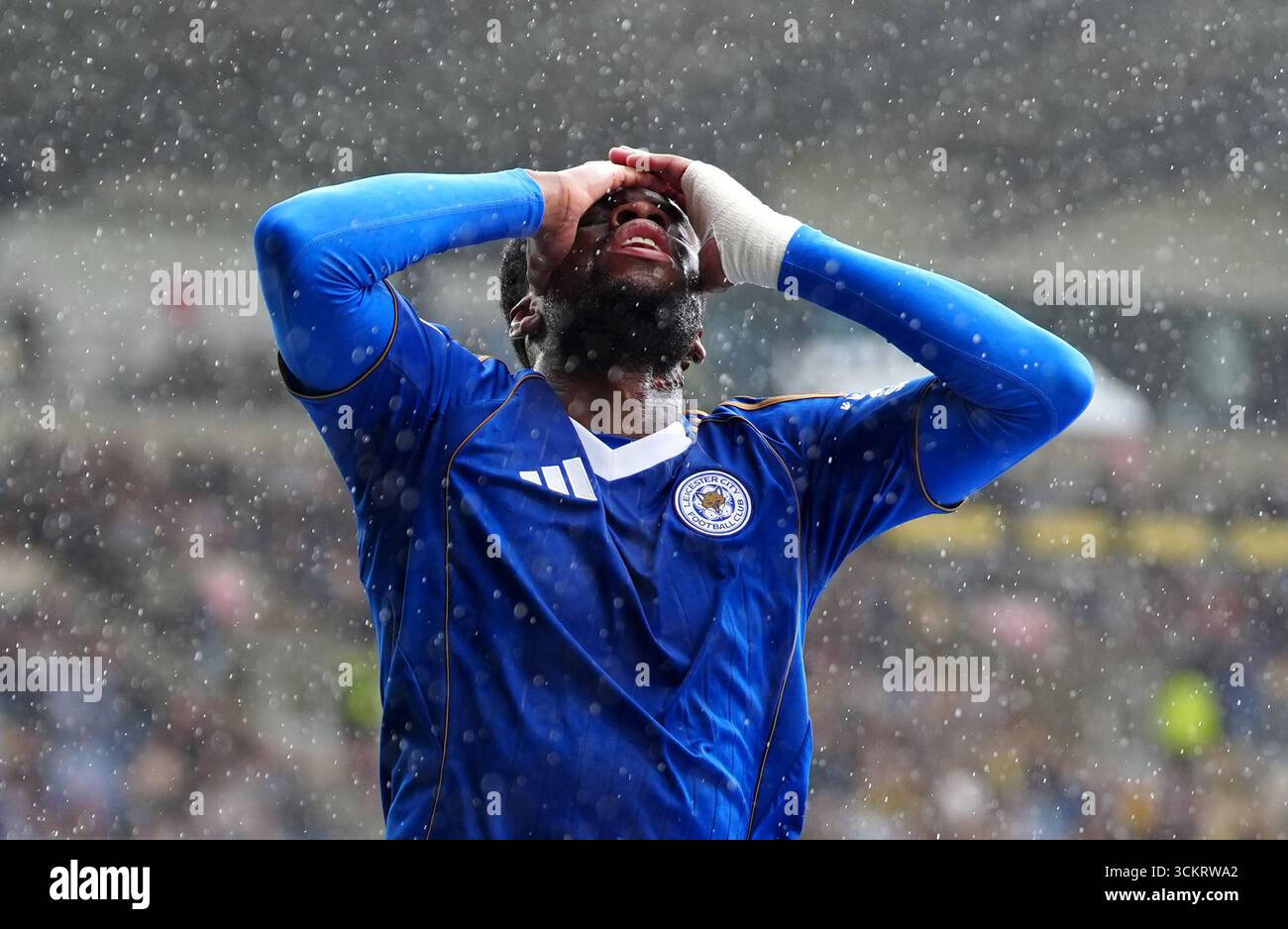 Leicester City's Stephy Mavididi rues a missed chance during the Sky ...