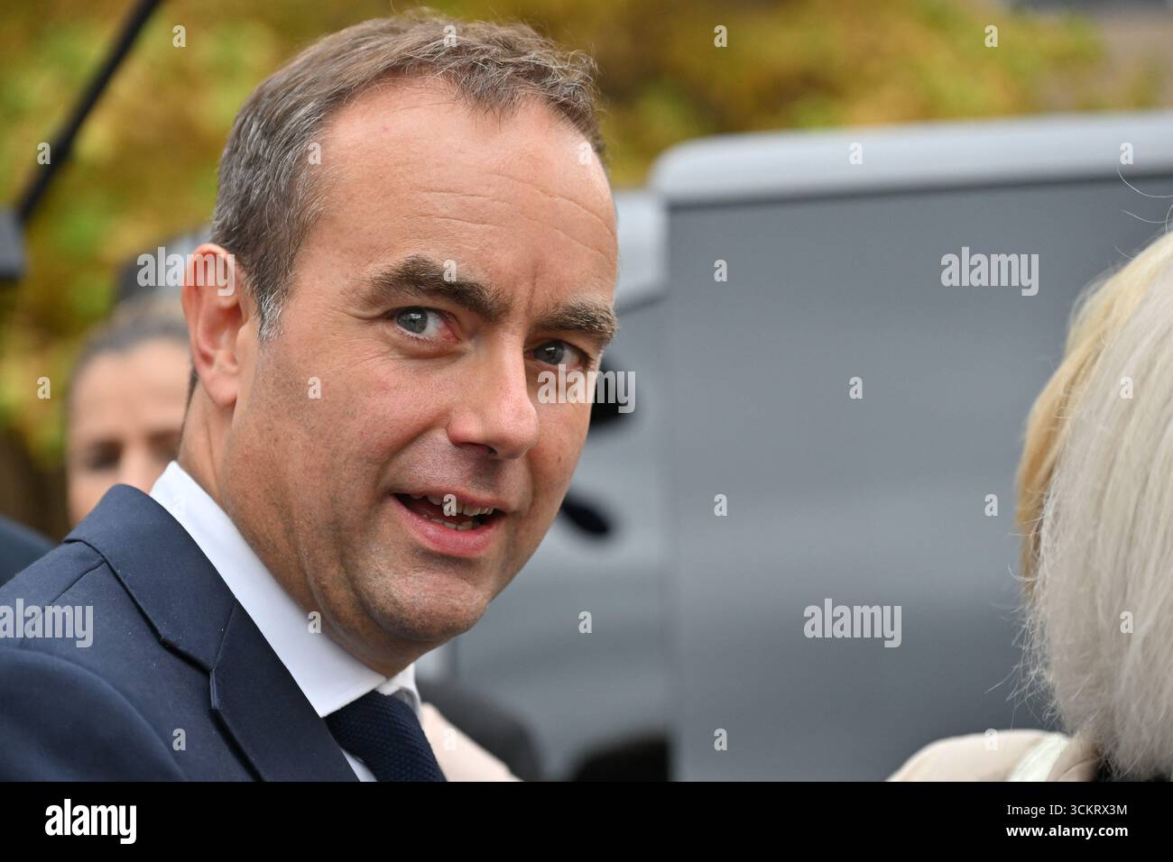 French Prime Minister Sebastien Lecornu makes his first visit to a ...