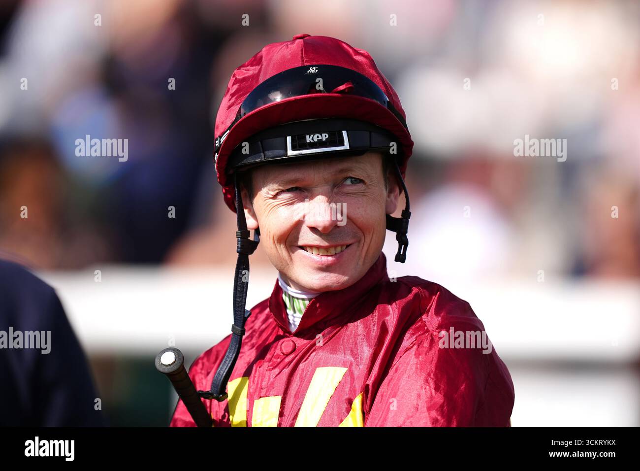 Jockey Jamie Spencer before the PJ Towey Construction Handicap during ...