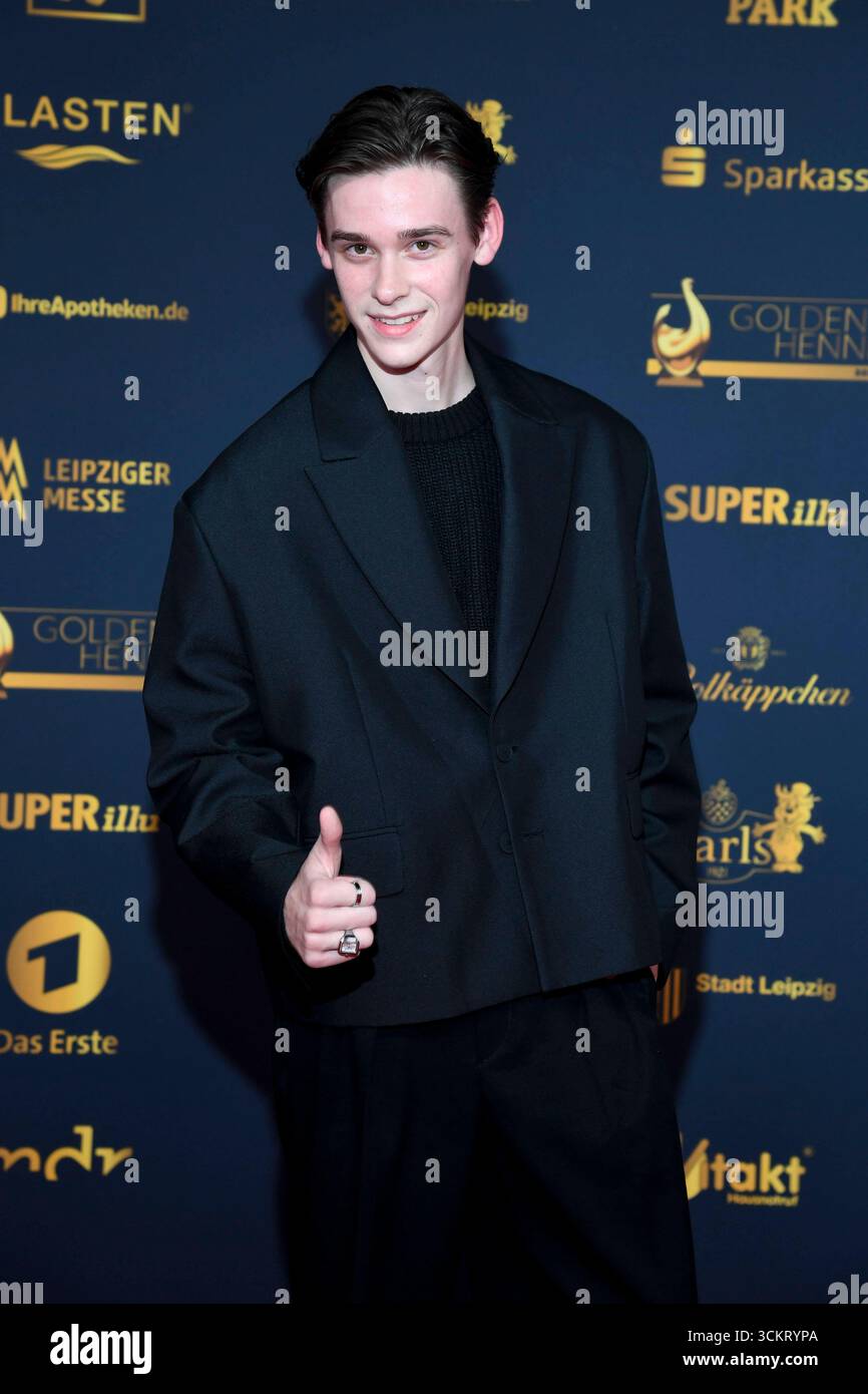 abb Mike Leon zu Gast auf dem roten Teppich bei der Verleihung der Goldenen Henne 2025 in der ...