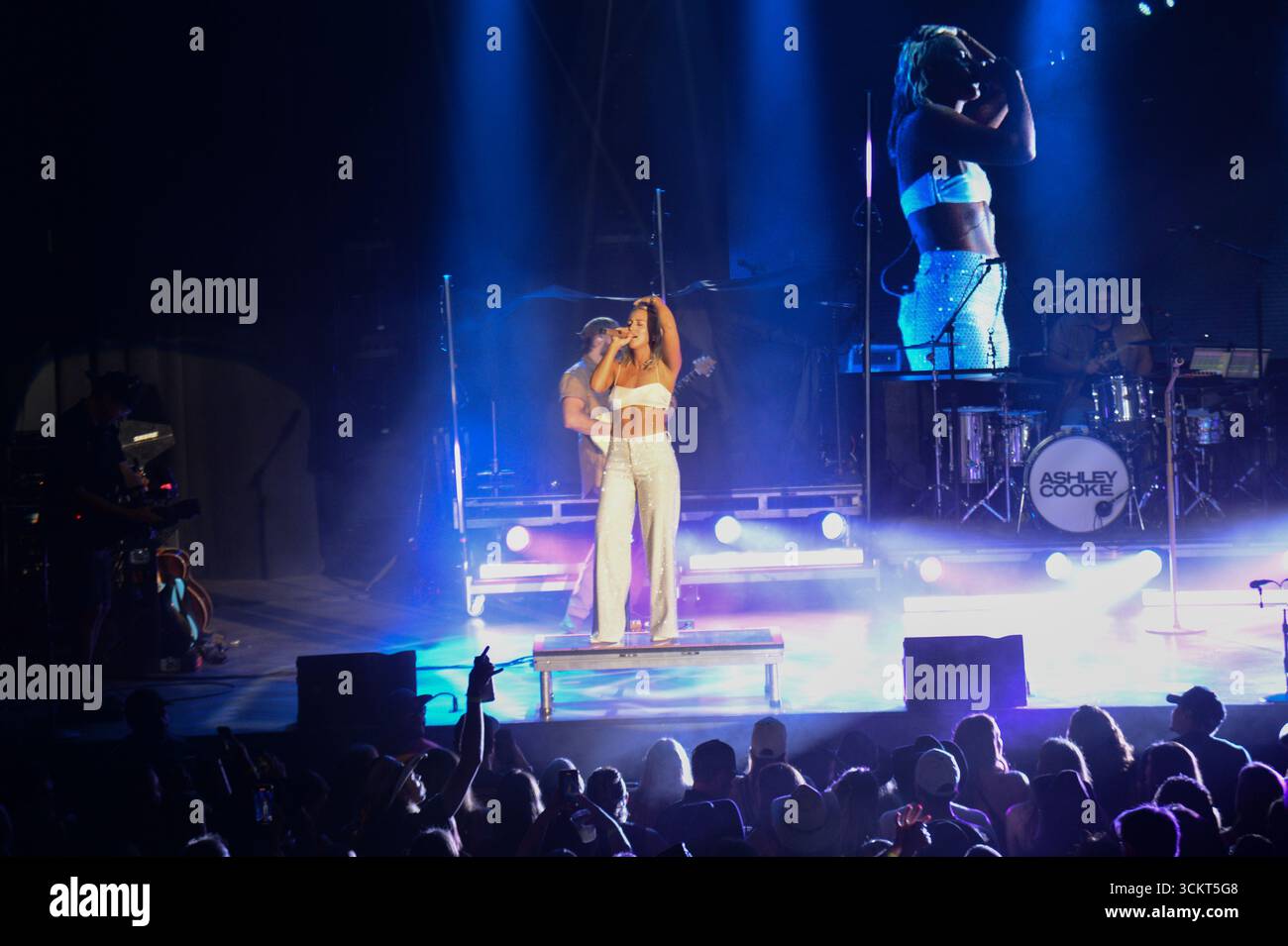 Ashley Cooke performs in Fort Lauderdale, Florida on September 12, 2025 ...