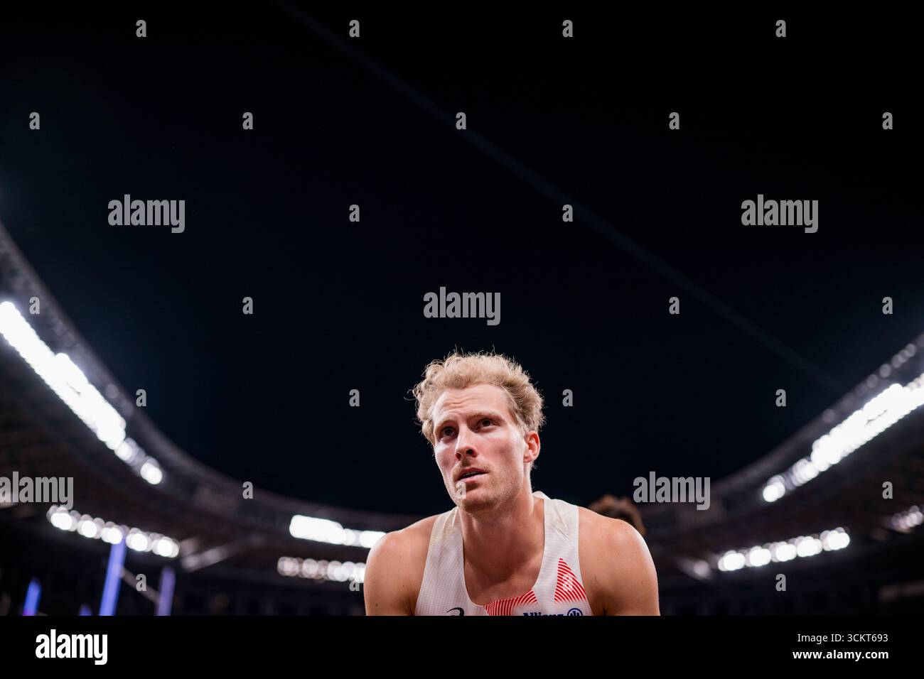 Belgian Ben Broeders pictured in action during the men's pole vault ...