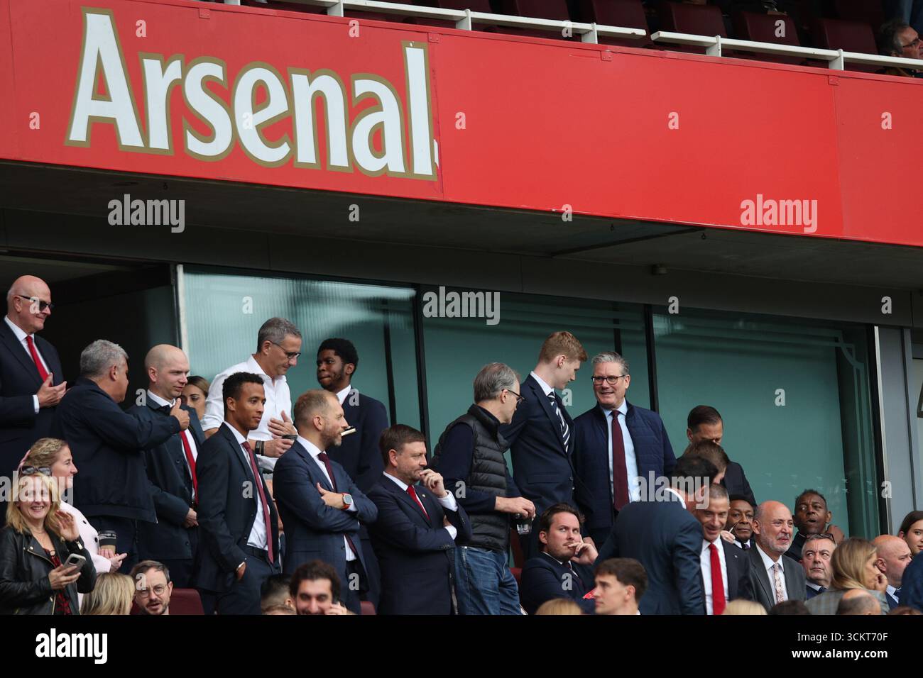 LONDON, UK - 13th Sept 2025: Prime Minister Keir Starmer looks on from ...