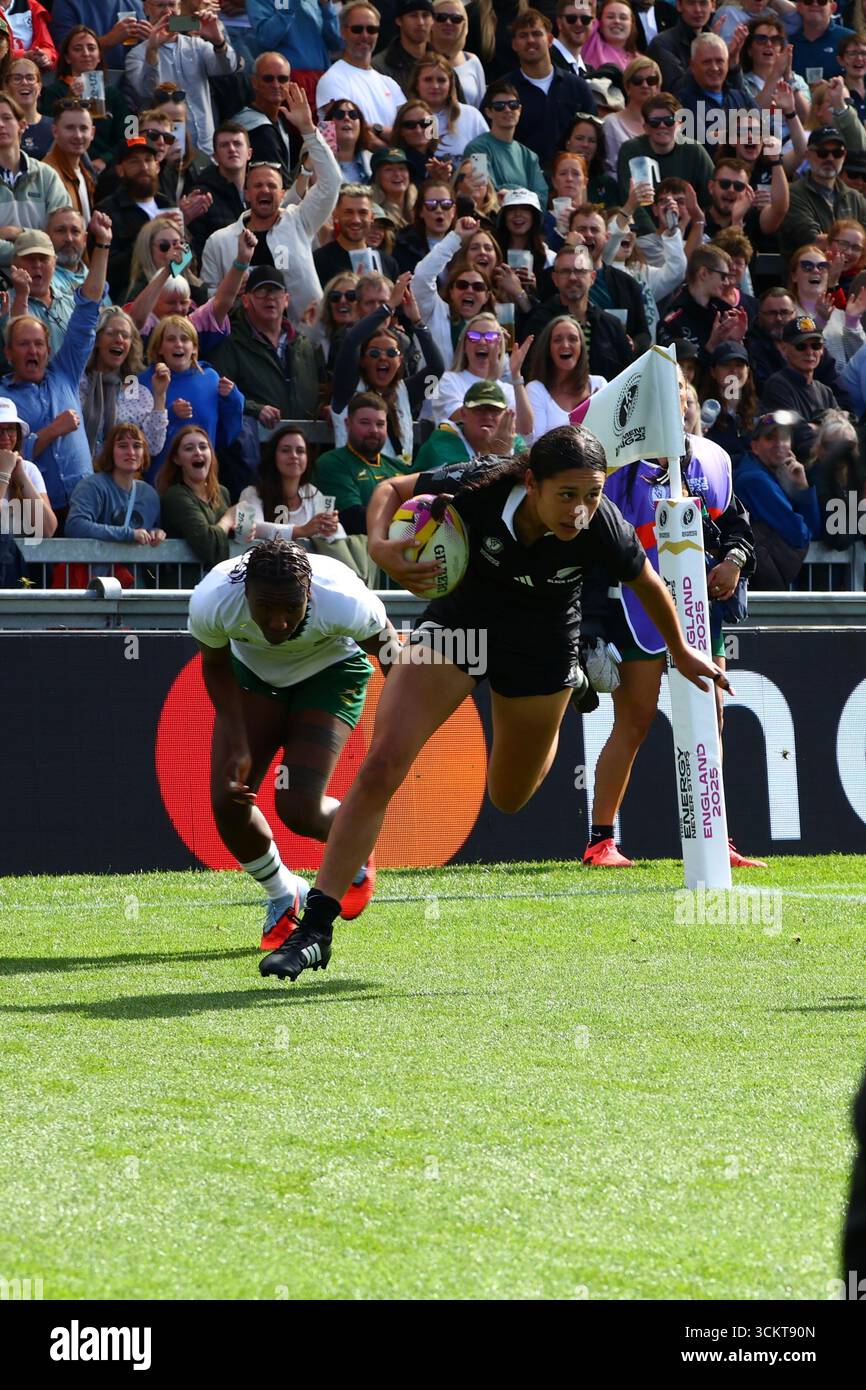 Exeter, Devon, UK. 13th September, 2025. Womens Rugby World Cup Quarter ...