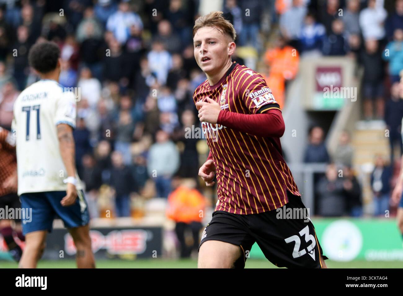 Bobby Pointon (23 Bradford City) during the EFL Sky Bet League One ...