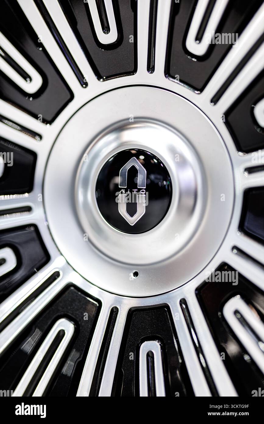Munich, Germany. 12th Sep, 2025. The brand logo (logo, symbol, emblem ...