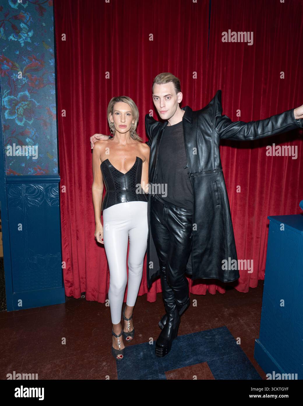 Rose Faith Thorn and Jack James attends Cystal Waters NYFW Kickoff ...