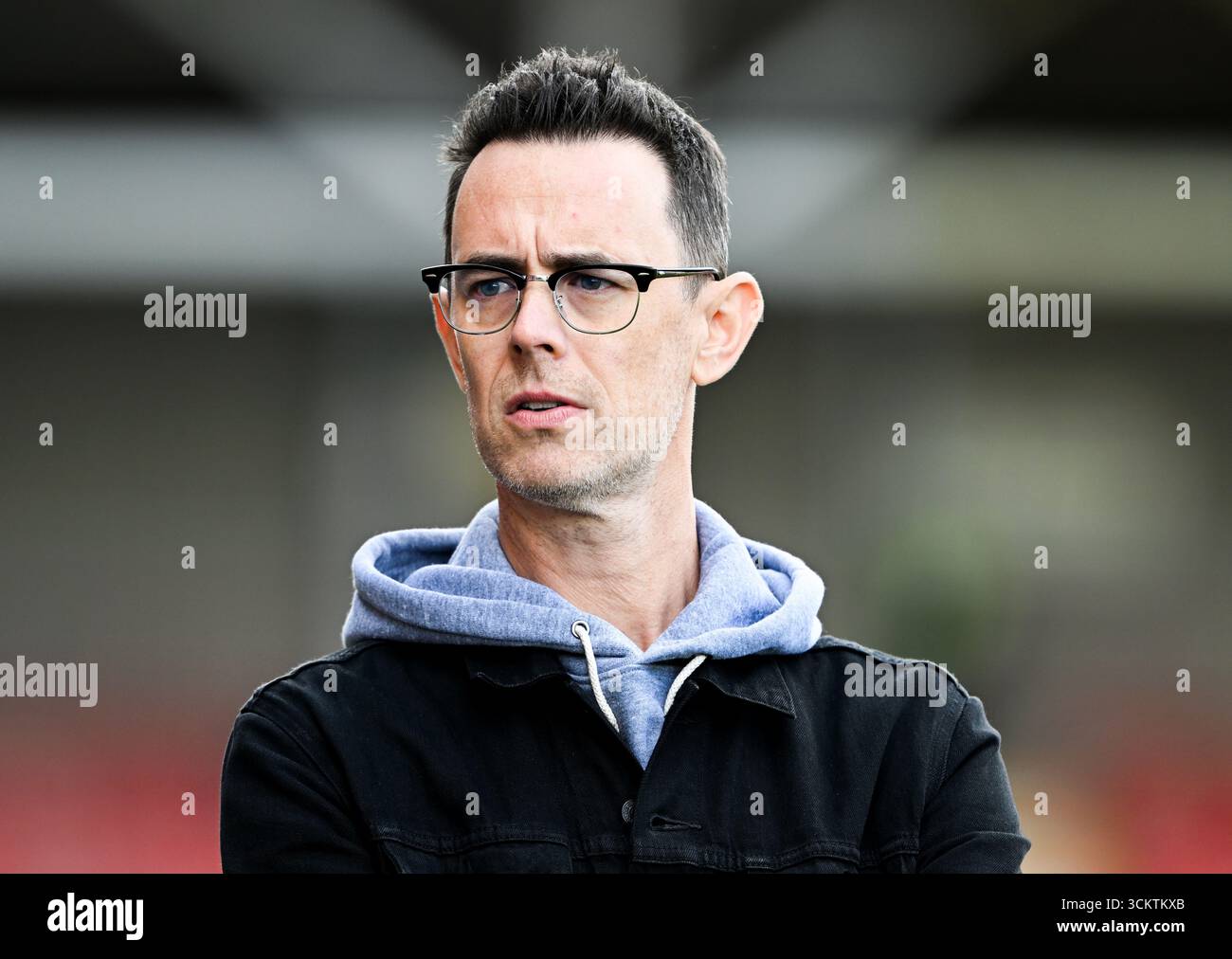 Colin Hanks, son of Tom Hanks at SToK Cae Ras, Wrexham, ahead of the ...