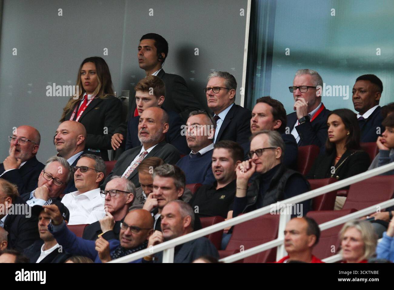 LONDON, UK - 13th Sept 2025: Prime Minister Keir Starmer looks on from ...