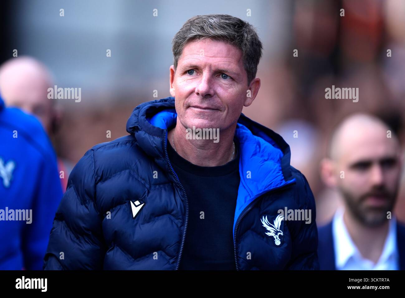 Crystal Palace manager Oliver Glasner before the Premier League match ...