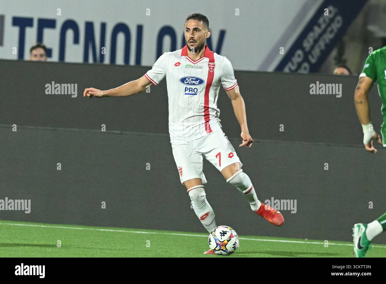 Paulo Azzi of AC Monza in action during the Serie B BKT between US ...