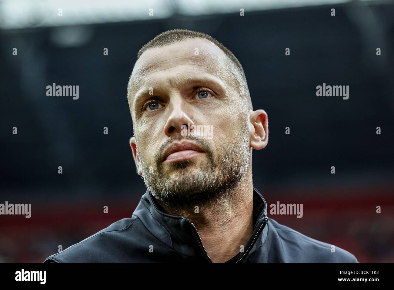 AMSTERDAM - Ajax coach John Heitinga before the Dutch Eredivisie match ...
