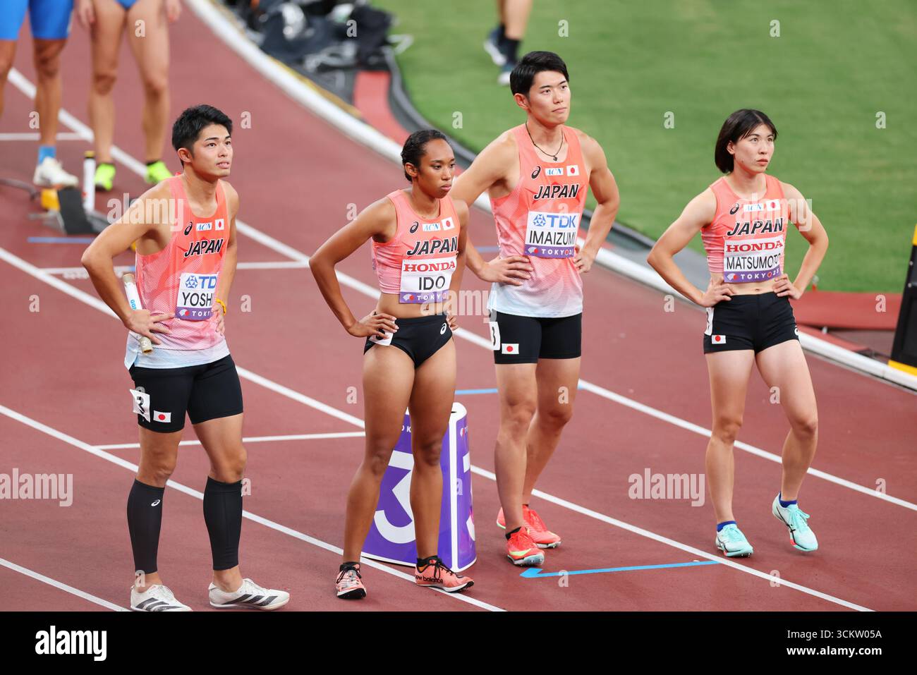 (L to R) Takuho Yoshizu, Abbygail Fuka Ido, Kenki Imaizumi, Nanako ...