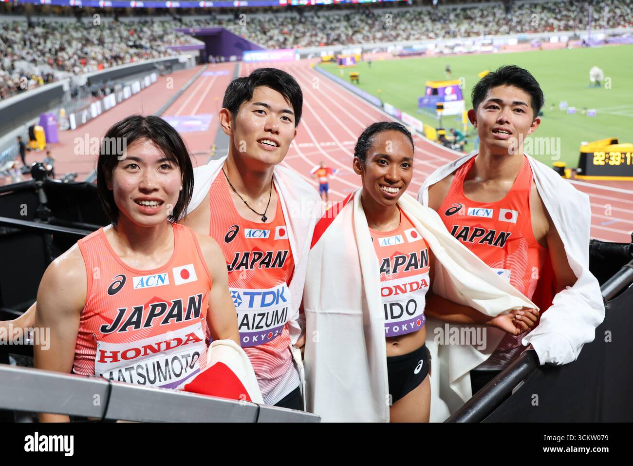 (L to R) Nanako Matsumoto, Kenki Imaizumi, Abbygail Fuka Ido, Takuho ...