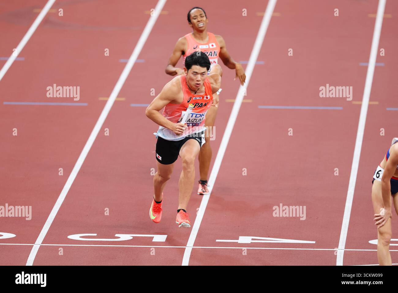 (L to R) Abbygail Fuka Ido, Kenki Imaizumi (JPN), SEPTEMBER 13, 2025 - Athletics : World ...
