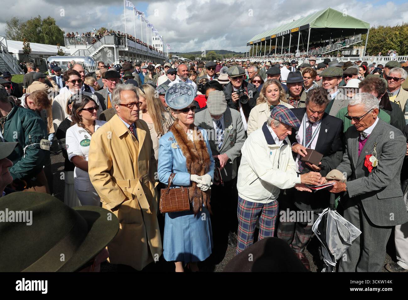 Goodwood, West Sussex, UK. 13th September 2025. The Duke and Duchess of ...