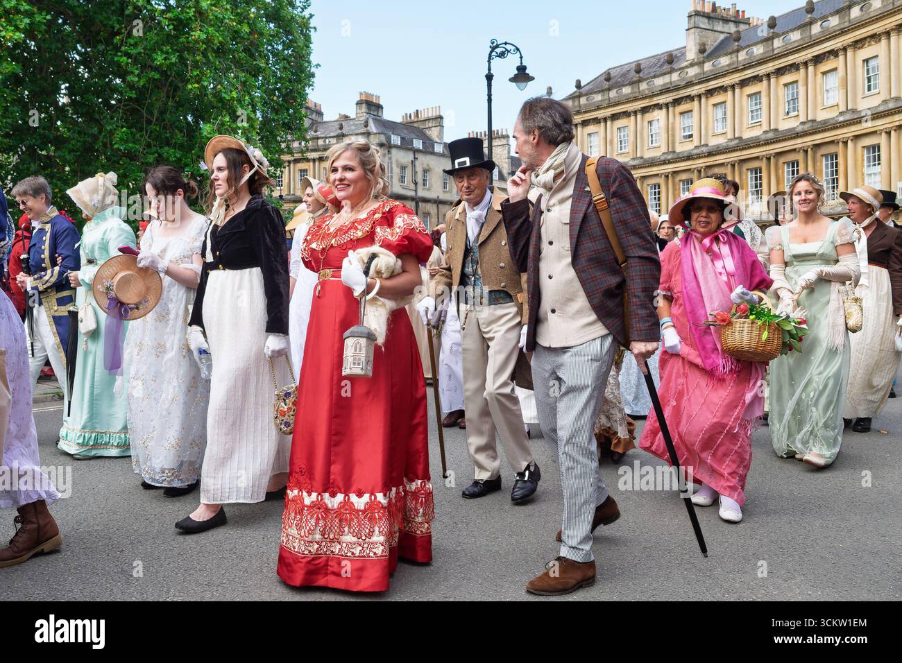 Bath, UK. 13th Sep, 2025. Celebrating 250 years since Jane Austen’s birth, Jane Austen fans ...