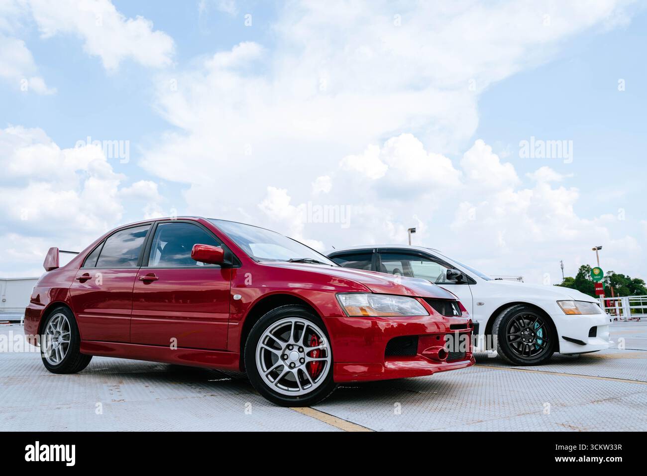 Red evo hi-res stock photography and images - Alamy