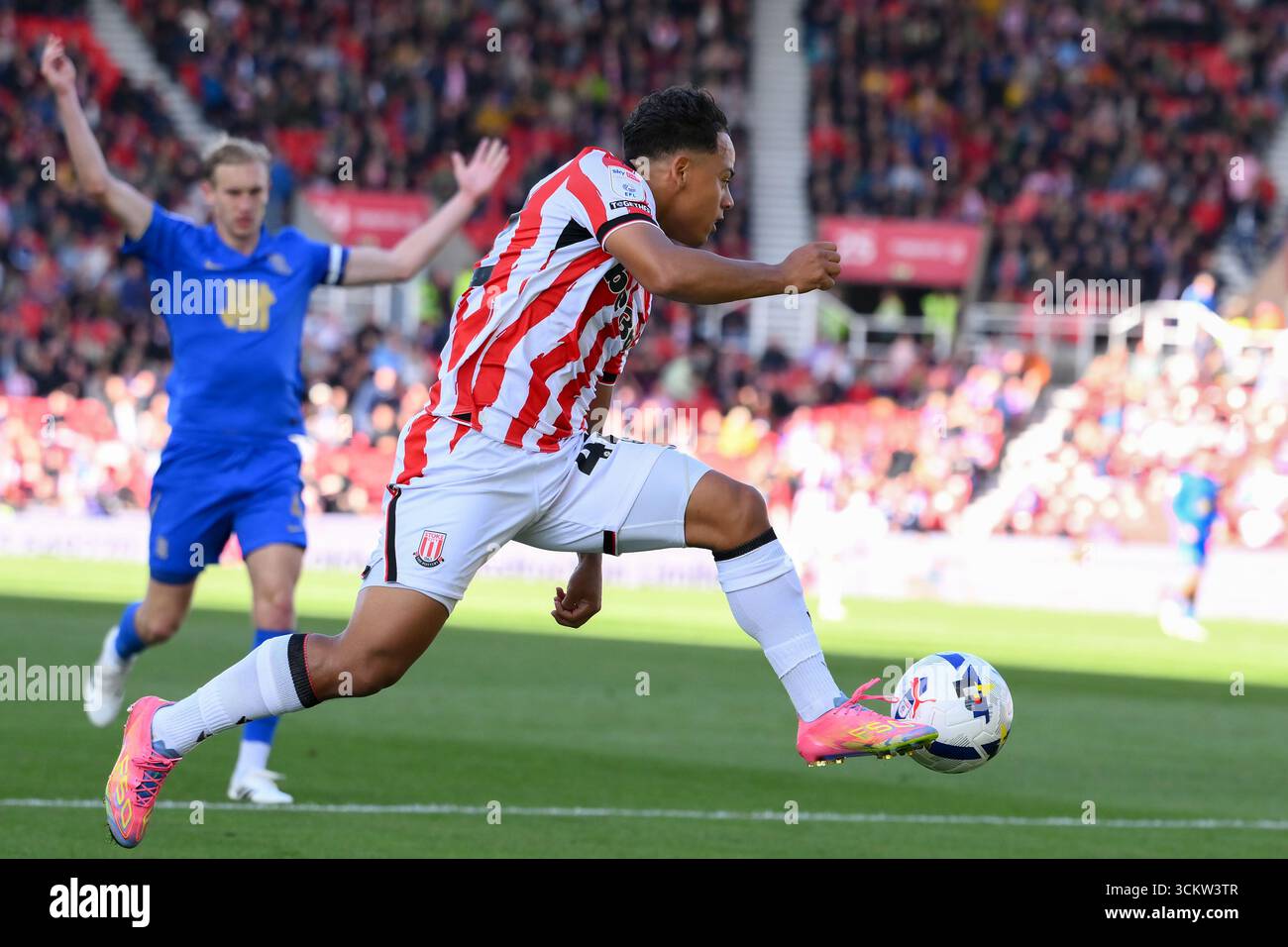 Million Manhoef of Stoke City in action during the Sky Bet Championship ...