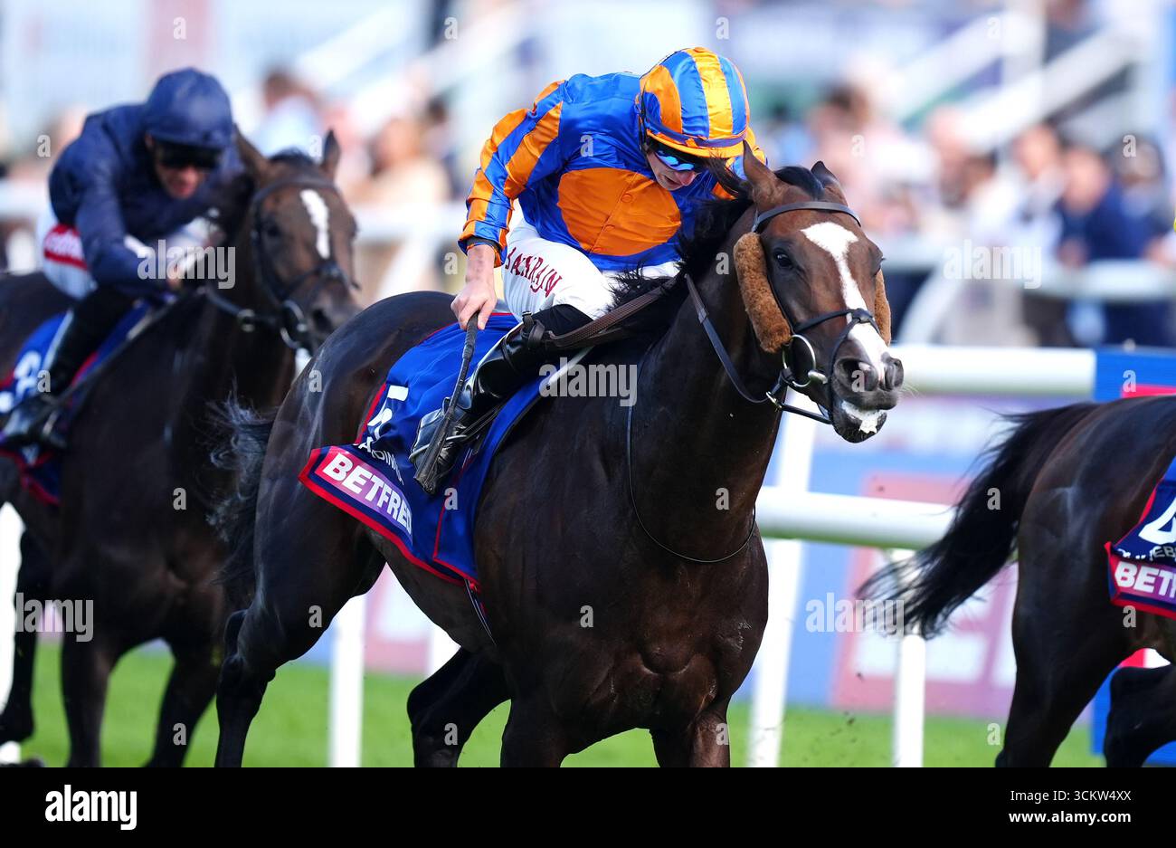 Scandinavia ridden by Tom Marquand on their way to winning the Betfred ...