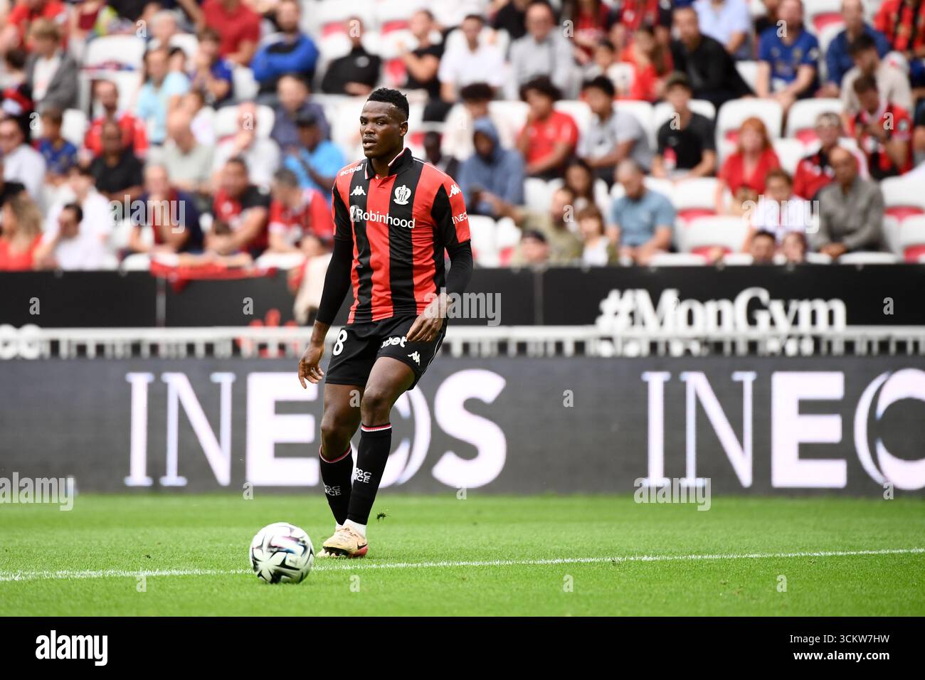 28 Juma BAH (ogcn) during the Ligue 1 McDonald's match between Nice and ...