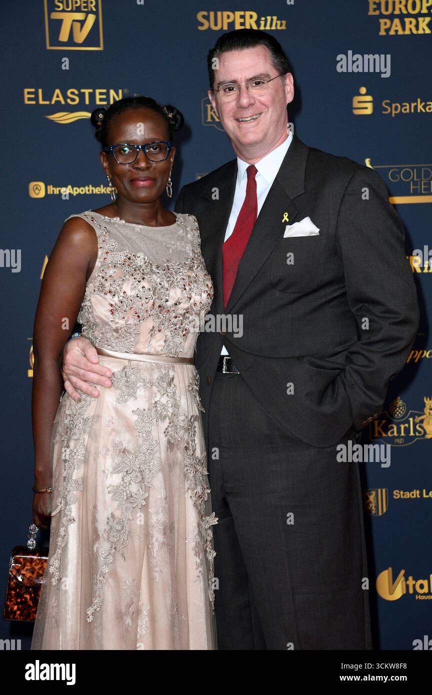 Andrej Hermlin mit Ehefrau Joyce Hermlin bei der 31. Verleihung der ...