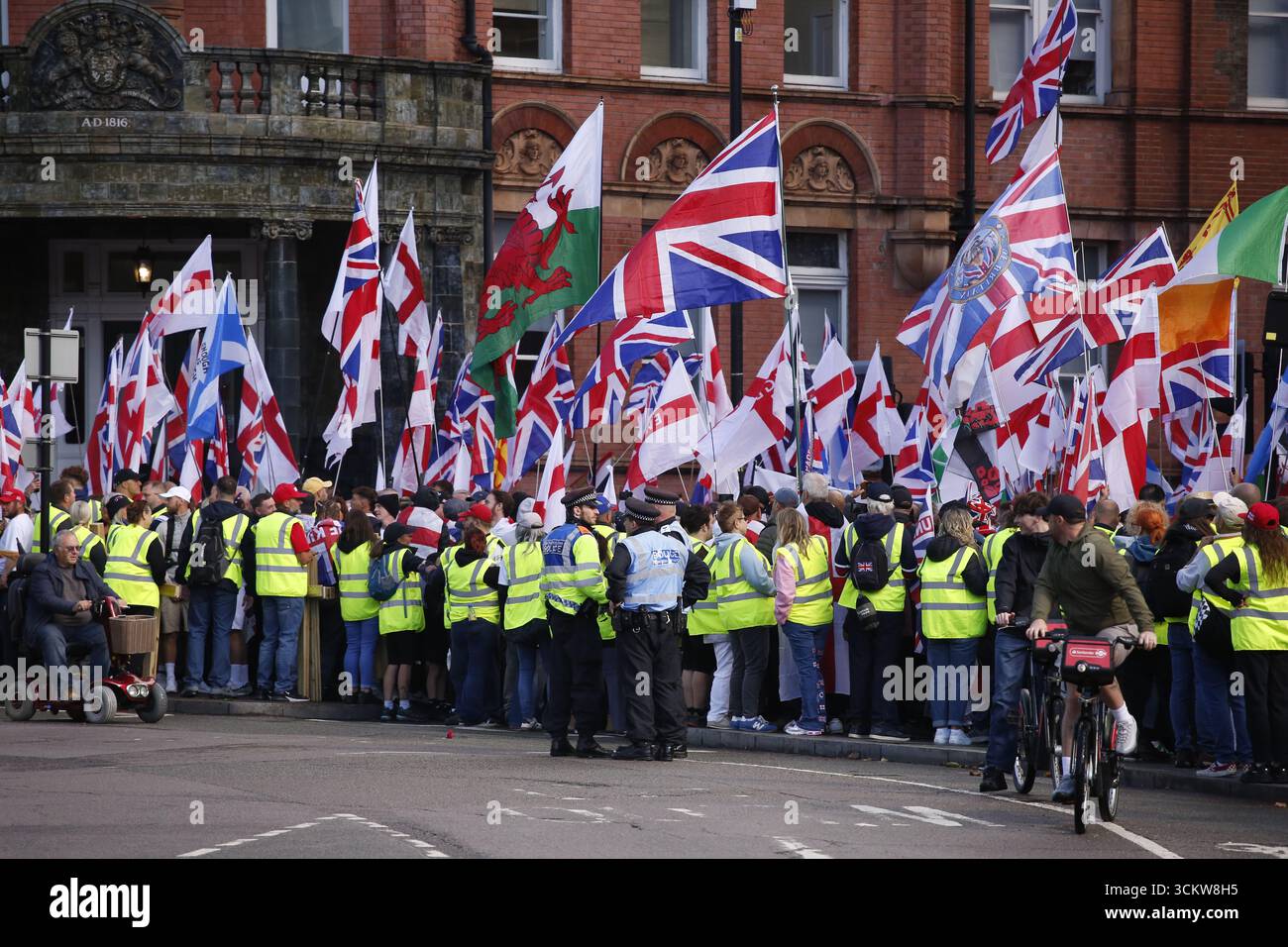 13th September 2025l, London, England Rival Protests Take Place in the ...