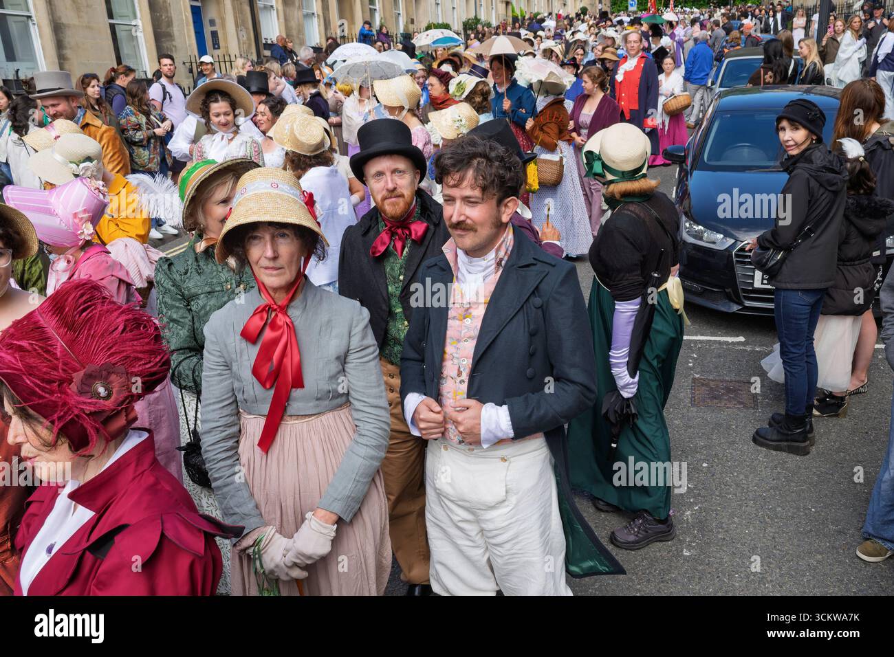 Bath, UK. 13th Sep, 2025. Celebrating 250 years since Jane Austen’s birth, Jane Austen fans ...