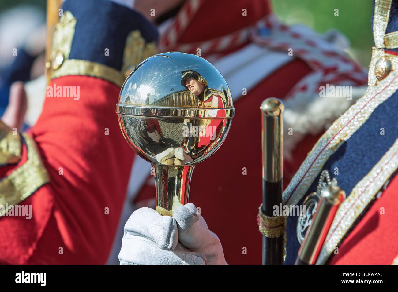 Bath, UK. 13th Sep, 2025. Celebrating 250 years since Jane Austen’s birth. The reflection of a ...