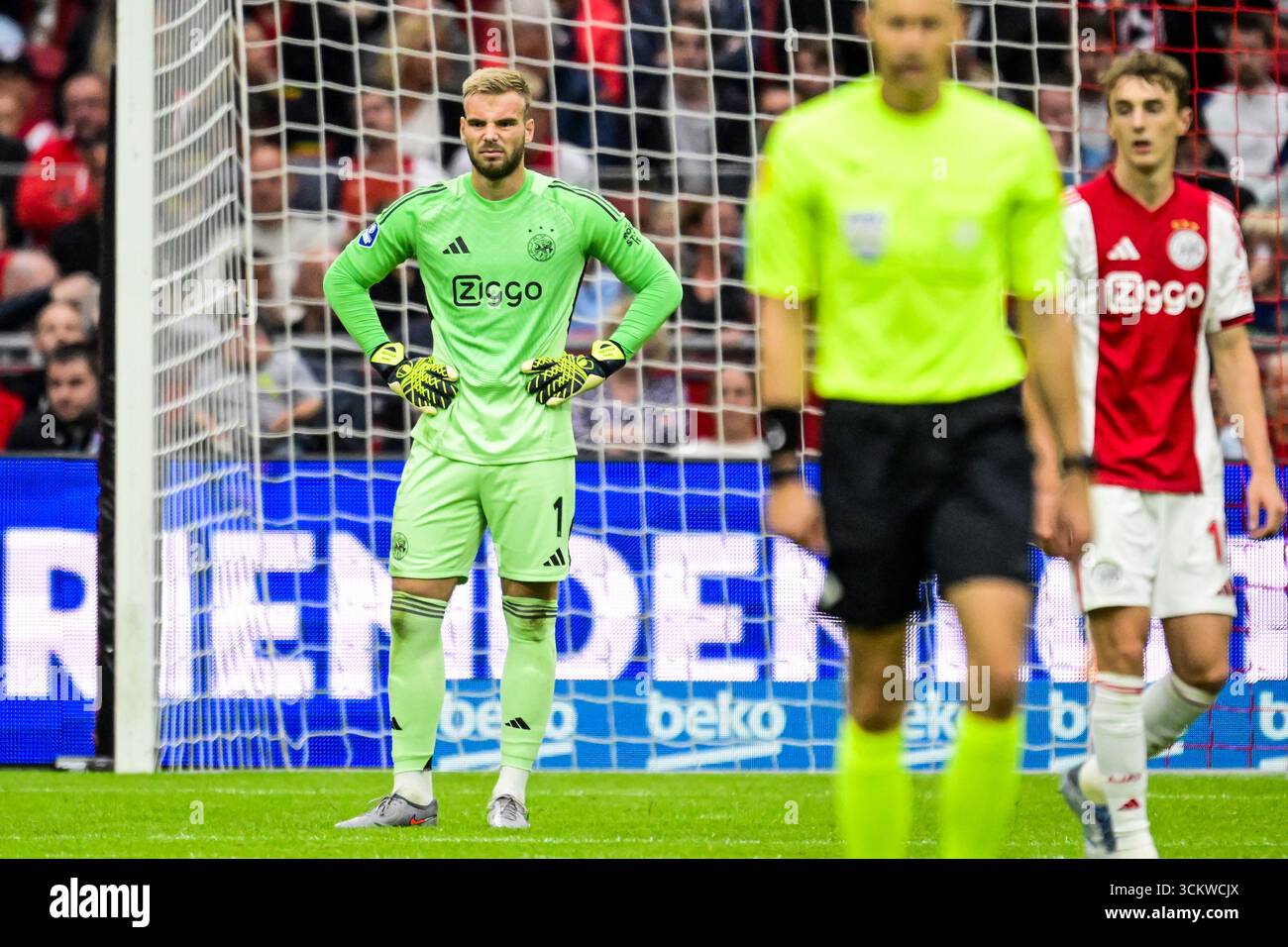 AMSTERDAM - Ajax goalkeeper Vitezslav Jaros is disappointed with the 2 ...
