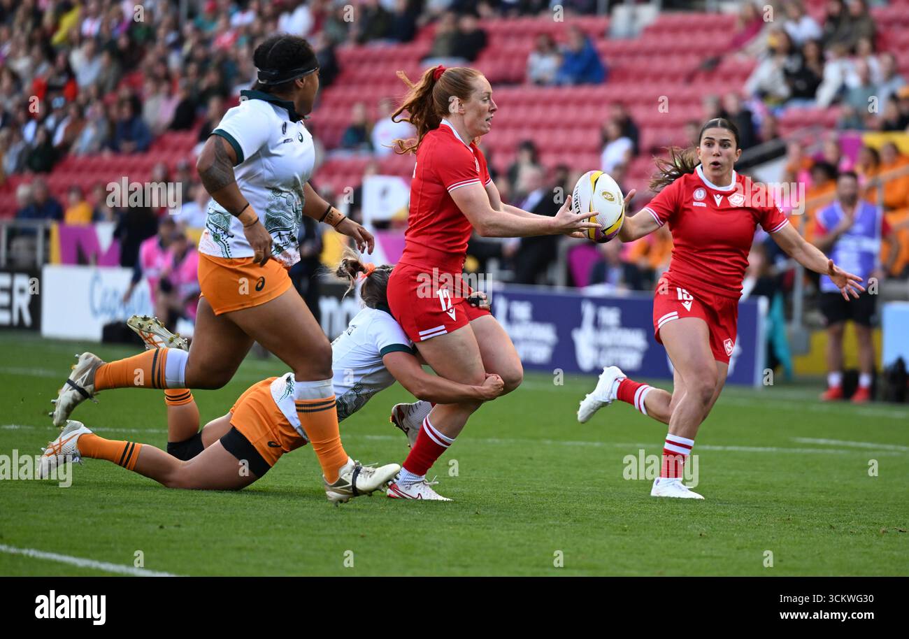 13th September 2025; Ashton Gate, Bristol, England; Womens Rugby World ...