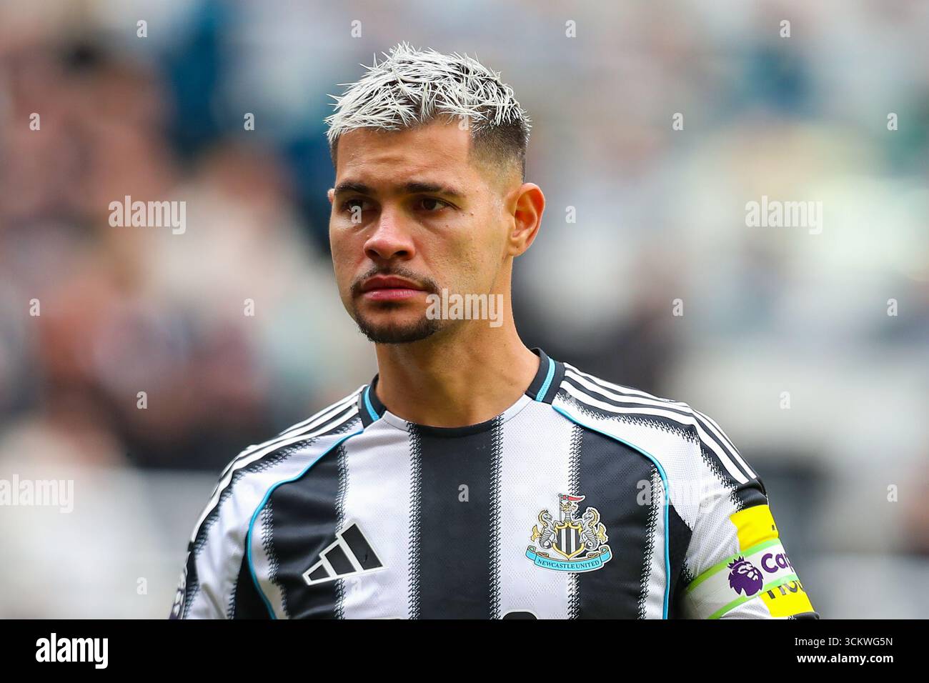 Bruno Guimarães Of Newcastle United during the Newcastle United FC v ...