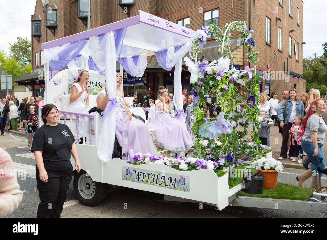 Wickford, Essex,, Britain. 13th September 2025. Witham Carnival Queens ...
