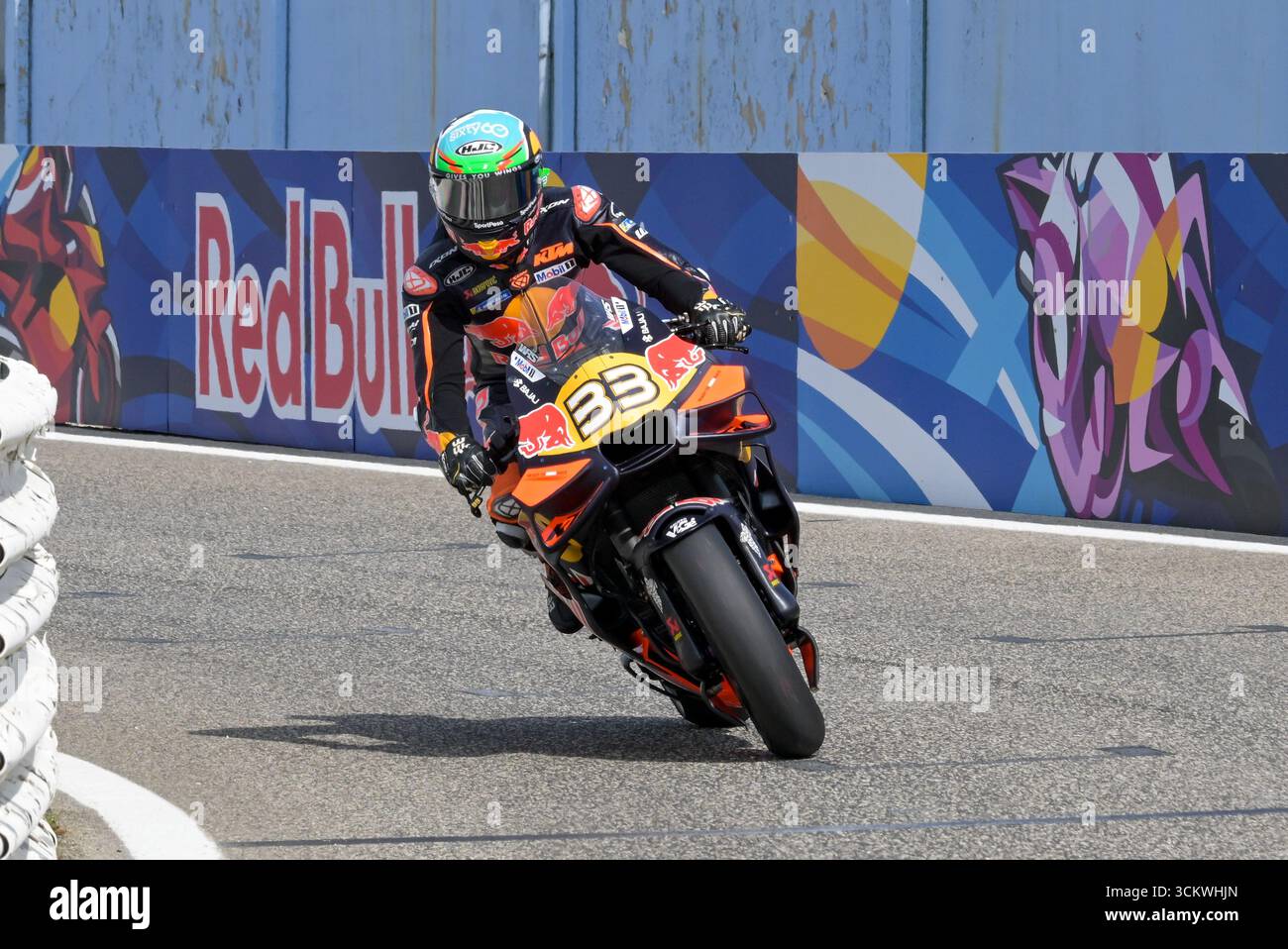 Brad Binder Rsa Red Bull Ktm Factory Racing Ktm enter the track during ...