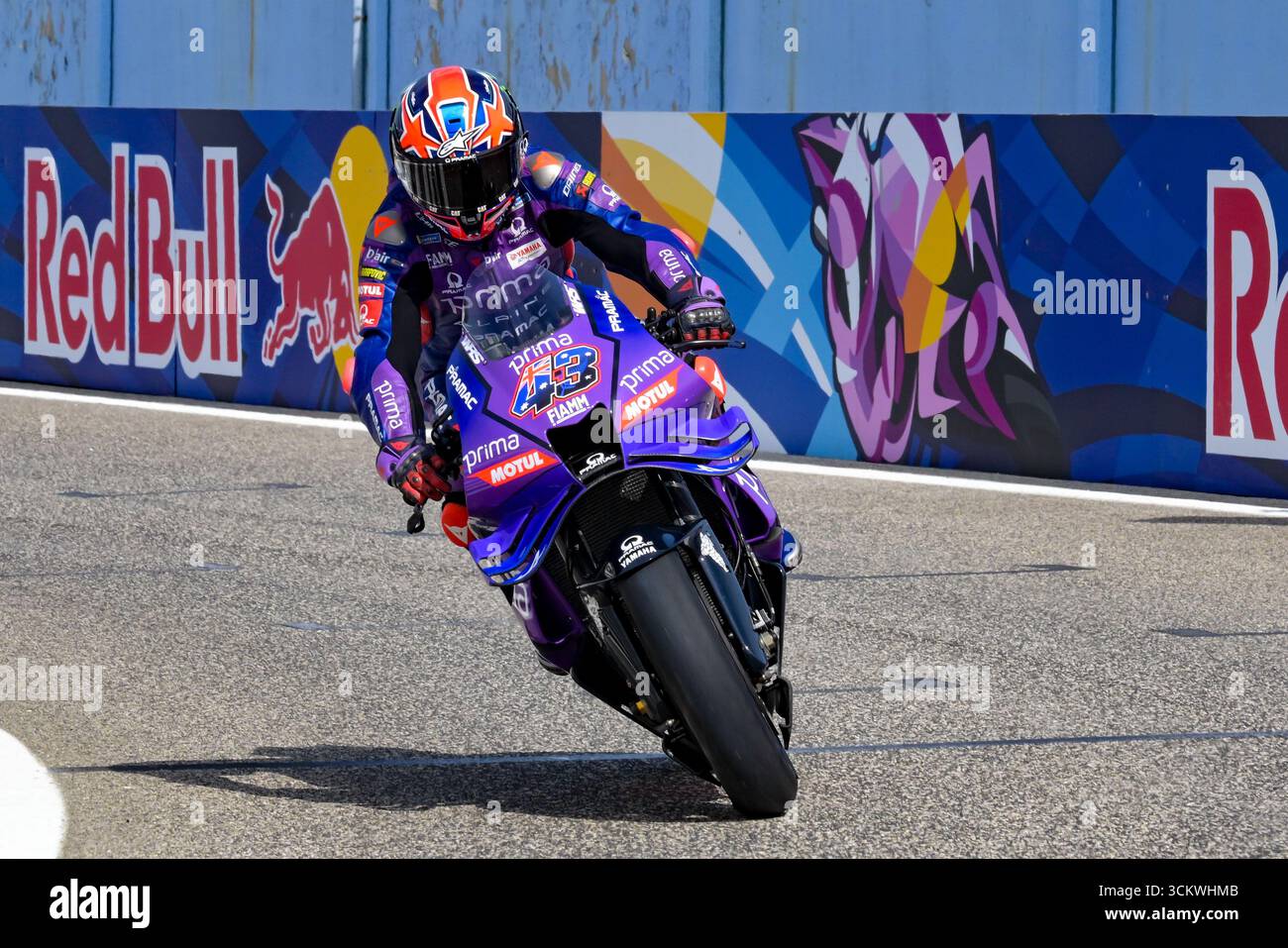 Jack Miller Aus Prima Pramac Yamaha Motogp Yamaha enter the track ...