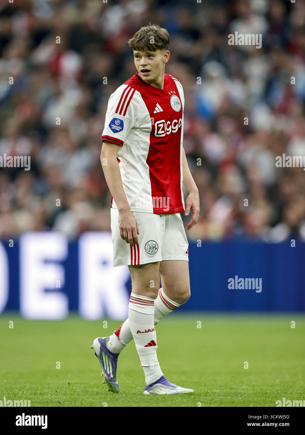 AMSTERDAM - James McConnel of Ajax during the Dutch Eredivisie match ...
