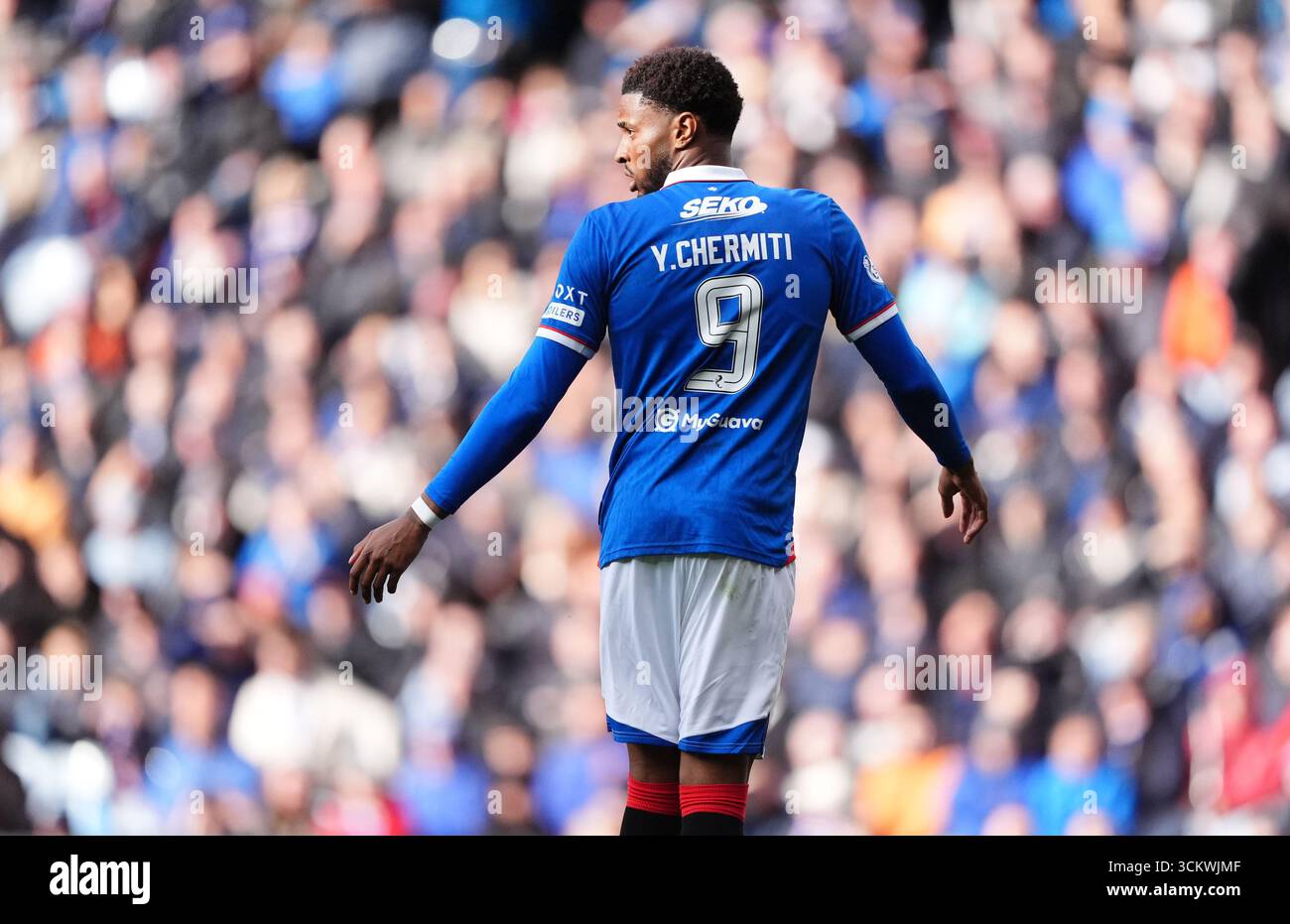 Rangers' Youssef Chermiti during the William Hill Premiership match at ...