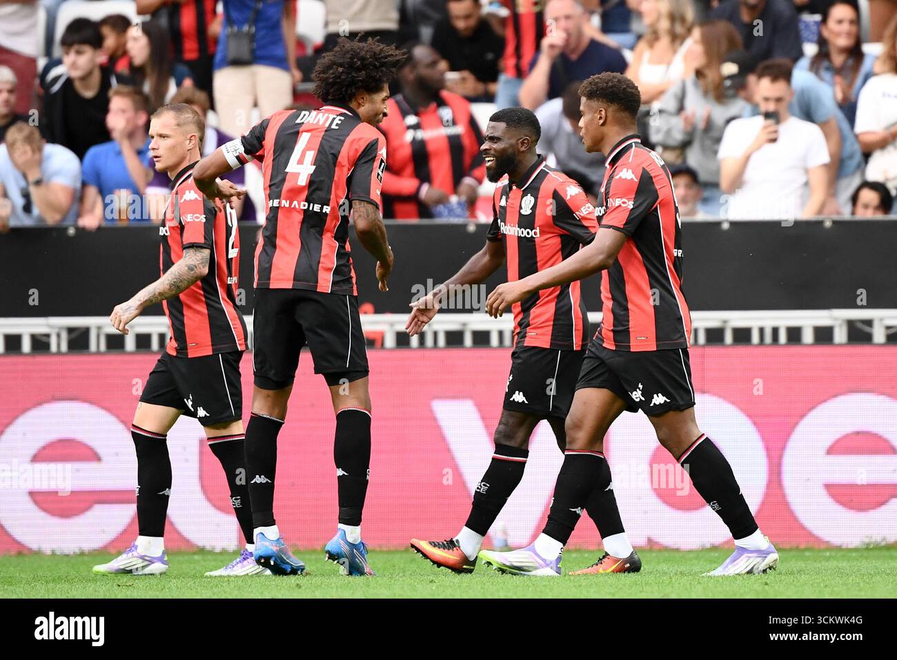 07 Jeremie BOGA (ogcn) during the Ligue 1 McDonald's match between Nice ...