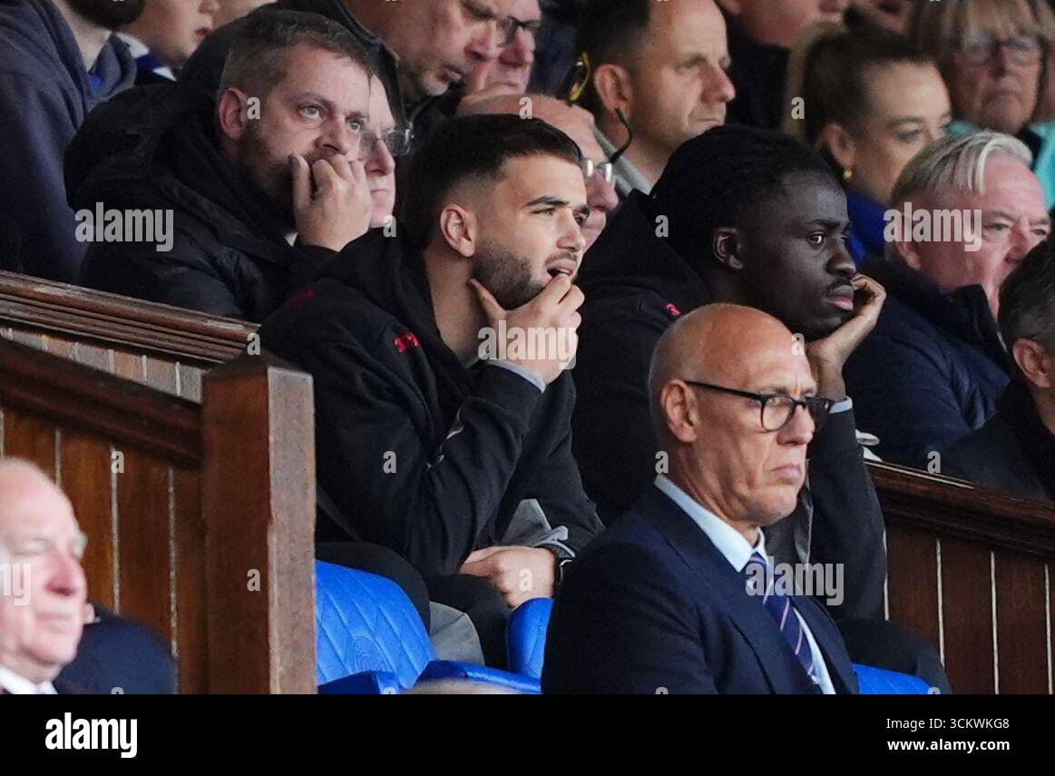Rangers' Nicolas Raskin sitting in the stands during the William Hill ...