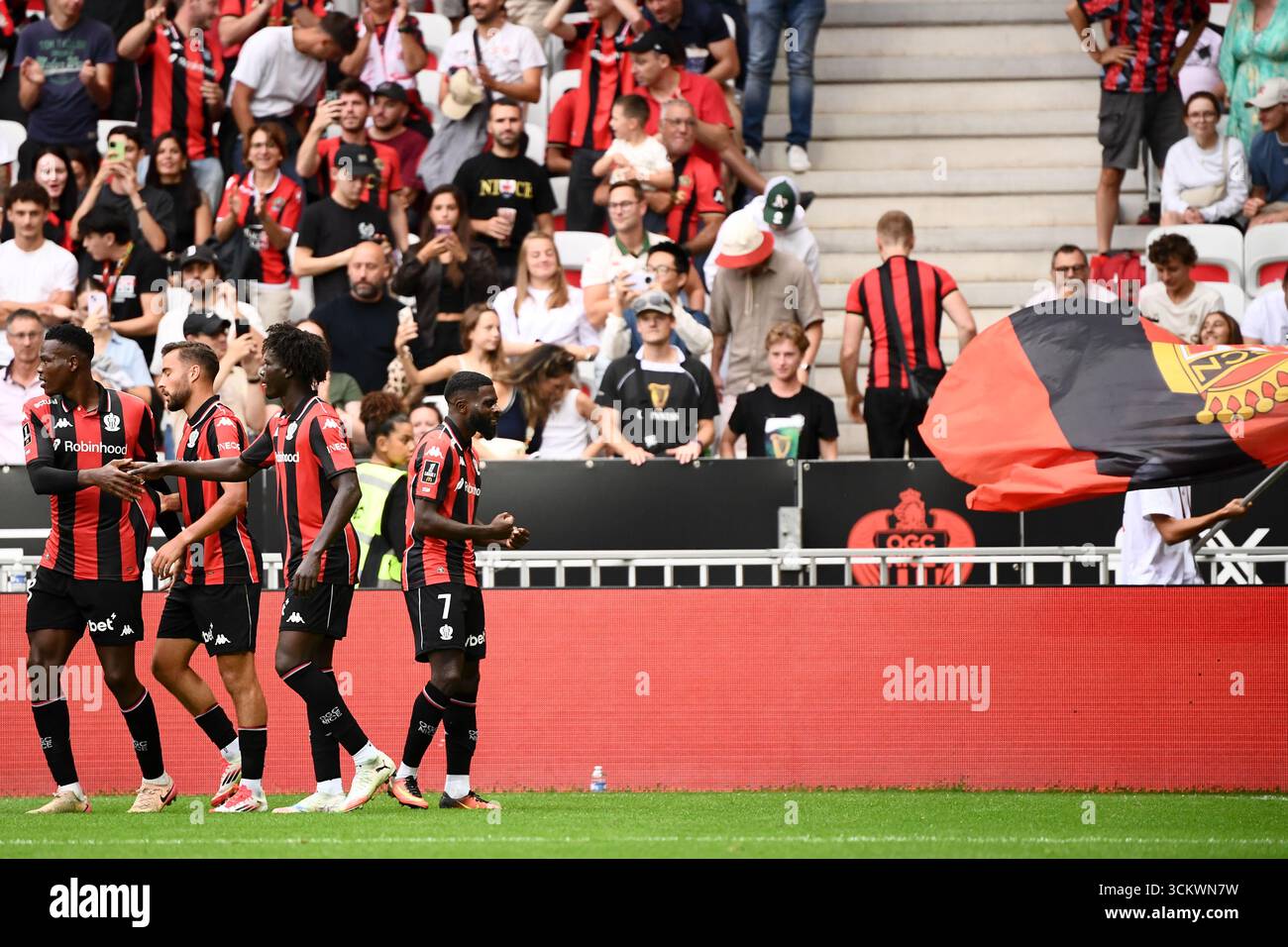 07 Jeremie BOGA (ogcn) during the Ligue 1 McDonald's match between Nice ...