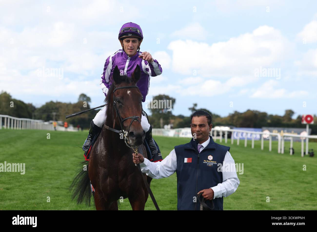 Jockey Christophe Soumillon after riding Delacroix to victory in the ...