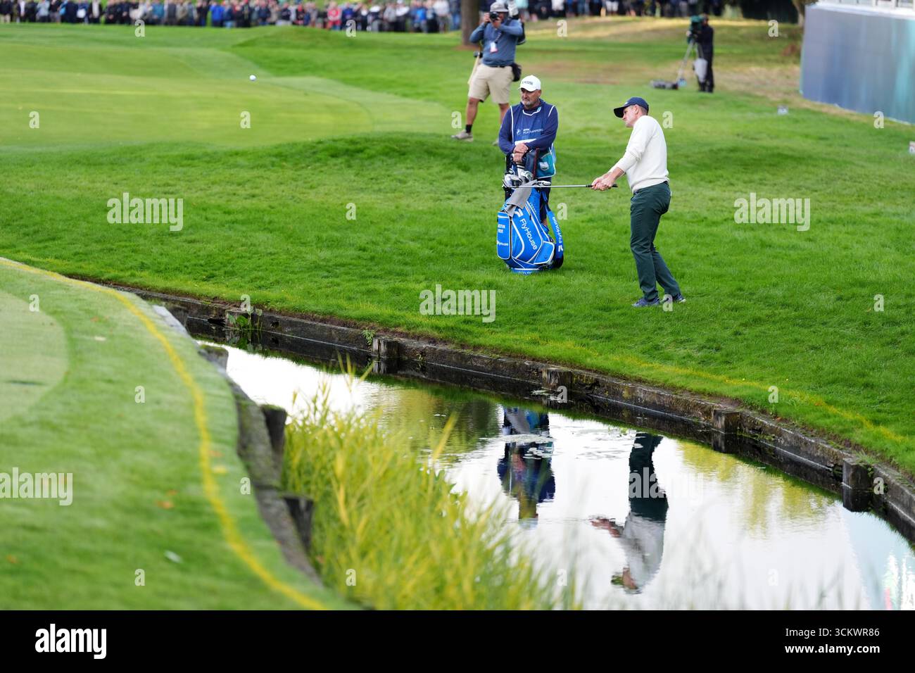 Justin Rose on day three of the 2025 BMW PGA Championship at Wentworth ...