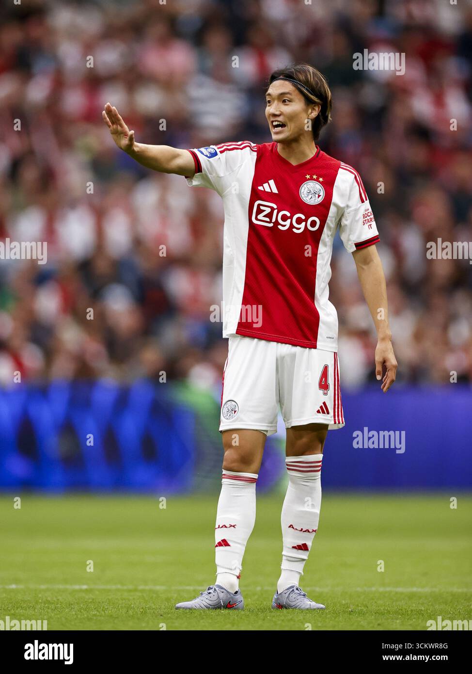 AMSTERDAM - Ko Itakura of Ajax during the Dutch Eredivisie match ...