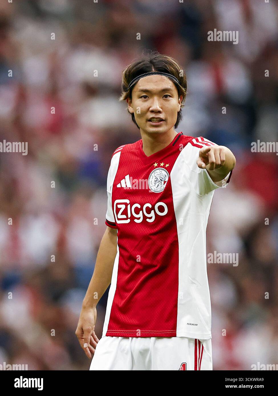 AMSTERDAM - Ko Itakura of Ajax during the Dutch Eredivisie match ...
