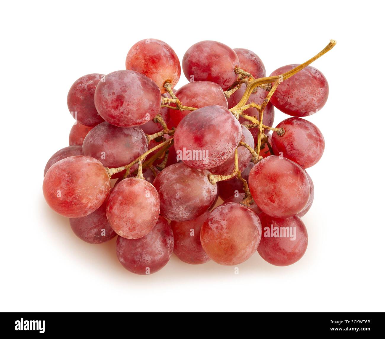 Whole bunch red grape Cut Out Stock Images & Pictures - Alamy